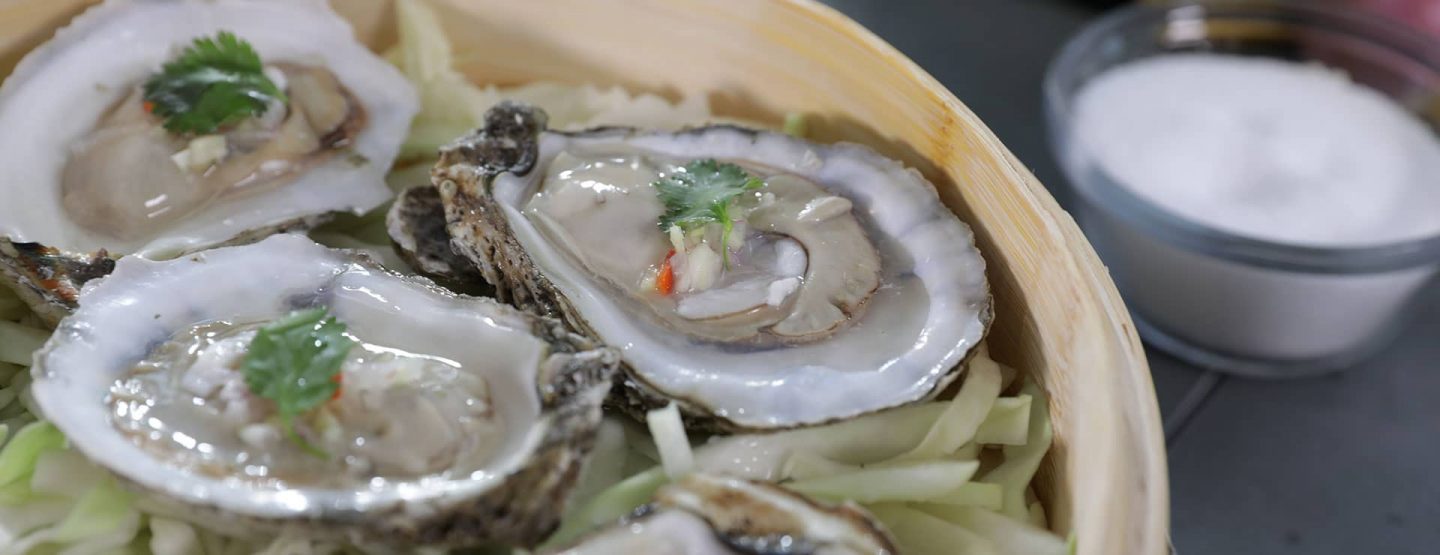 Simply Steamed East Coast Oysters with Hot Chiles - Wanchese Fish Company
