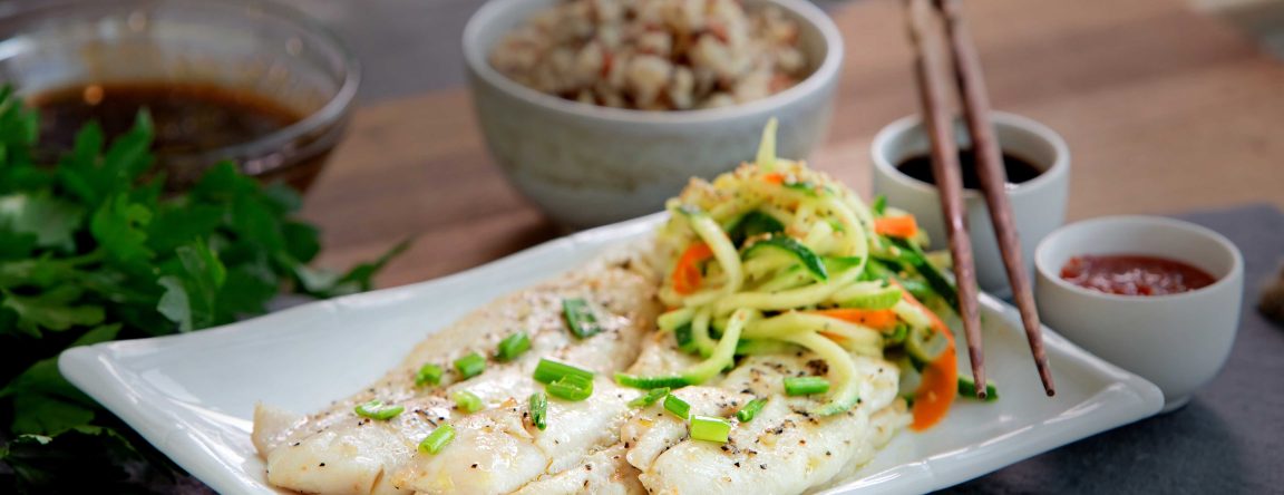 Hake with Hoisin Ginger Sauce - Wanchese Fish Company